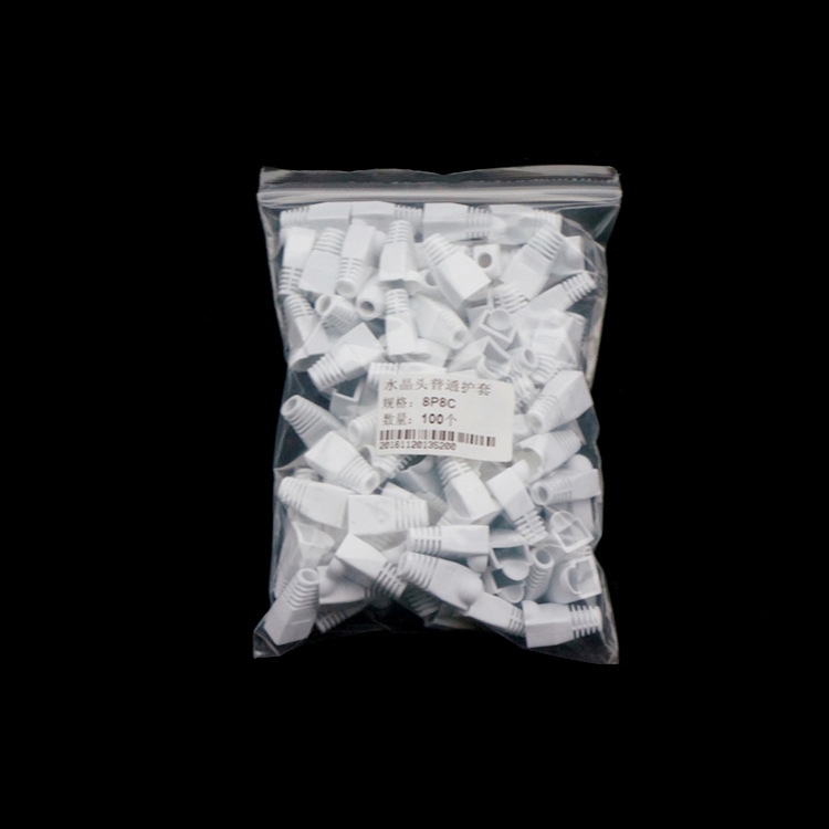 ۩ 100PCS Multi-color CAT5e Crystal Head Sheath Ethernet Cable ...