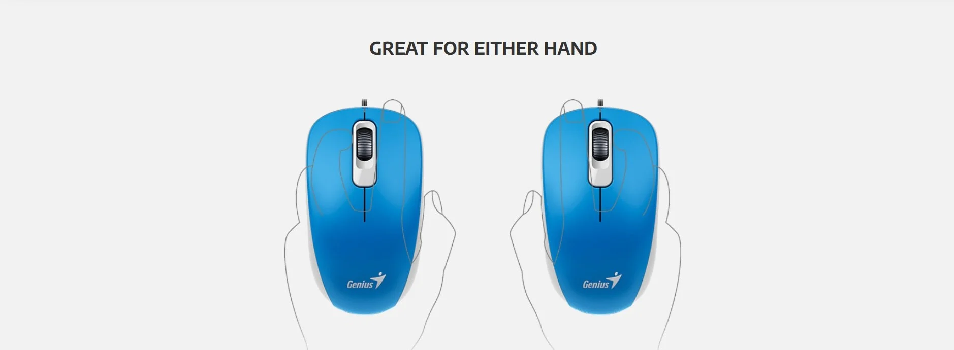 Genius DX-110 USB Wired Mouse เมาส์ มีสาย ของแท้ ประกันศุนย์ 1ปี