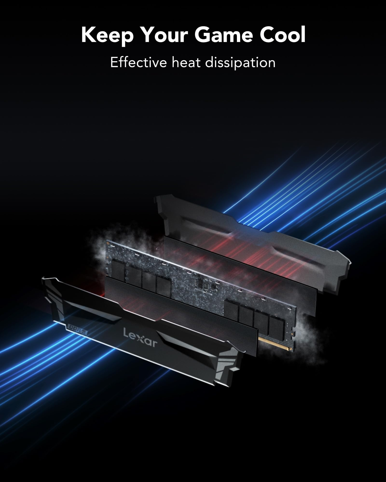 Lexar U-DIMM DDR5 6400 16GBx2, Ares OC+RGB [Black] แรมคอมพิวเตอร์ ของ ...