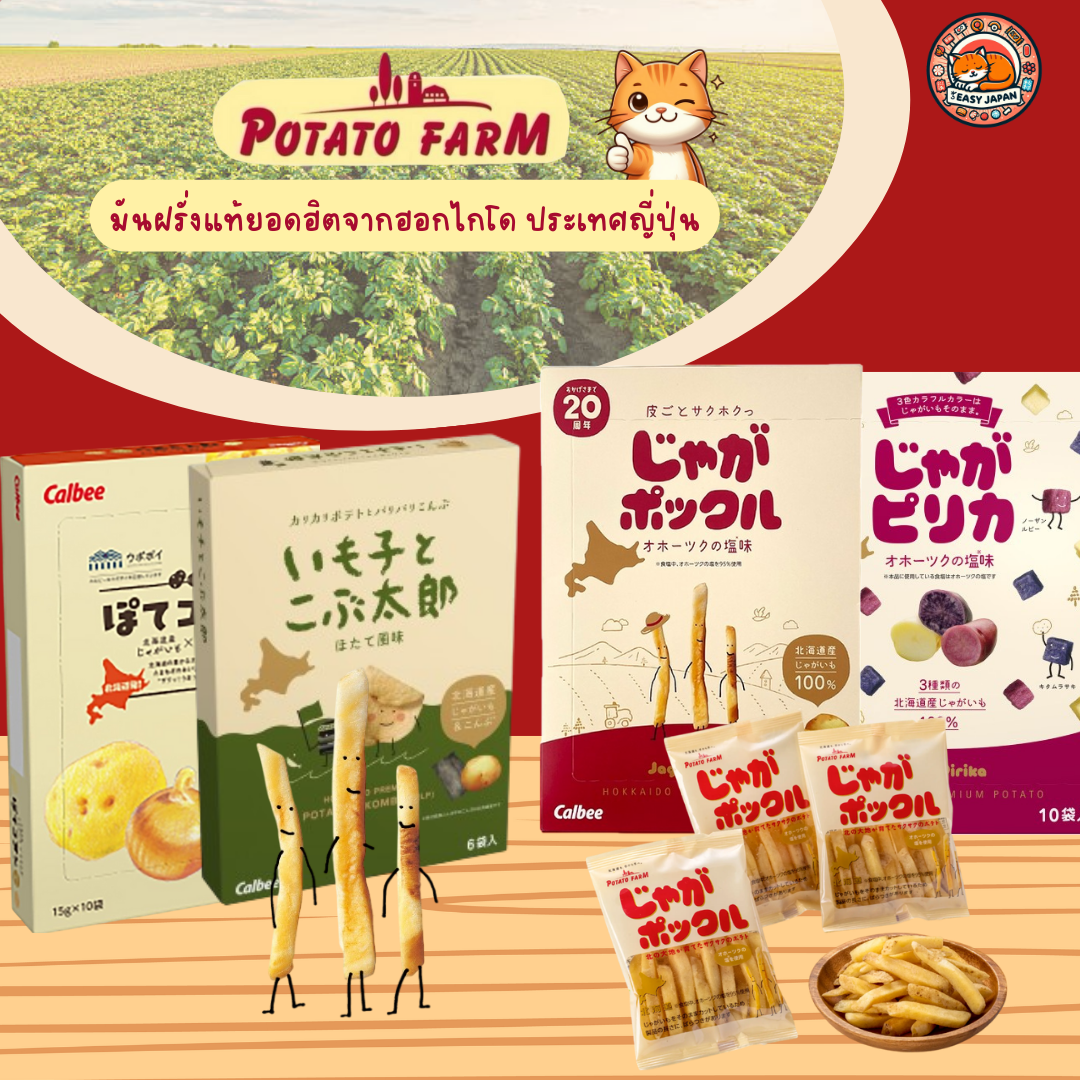 Premium dried Hokkaido potato farm 10 sachets 18gx10 sachets Calbee ...