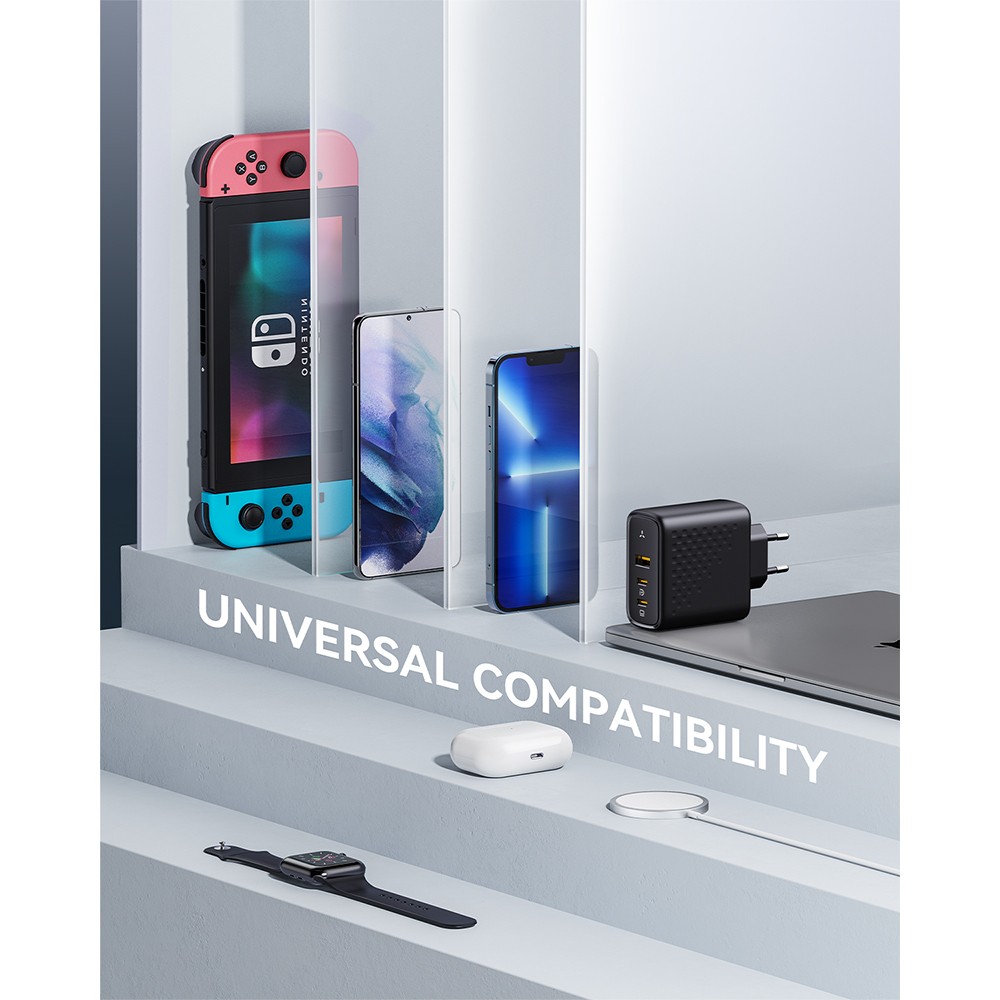 VOLTME Revo 100 C+C+A (Black, White) อะแดปเตอร์ชาร์จเร็ว 100W ของแท้ ...