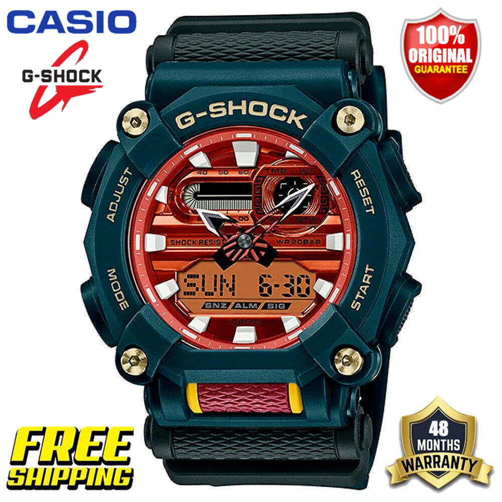 ต้นฉบับ G-Shock GA900 ผู้ชายกีฬานาฬิกาคู่แสดงเวลา 200 เมตรกันน้ำกัน ...