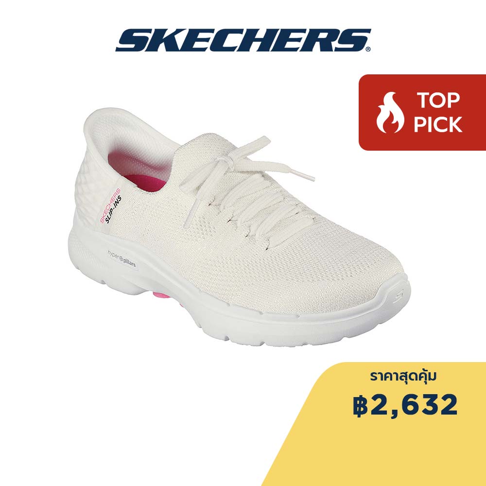 Skechers สเก็ตเชอร์ส รองเท้าผู้หญิง Women Slip-Ins GOwalk 6 Lovely Day ...