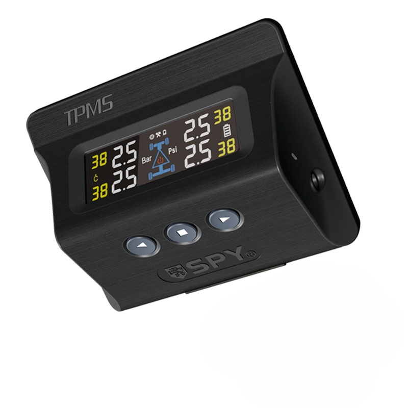 SPY V10 Solar Power TPMS Car Tire Pressure Monitoring System | Lazada.co.th